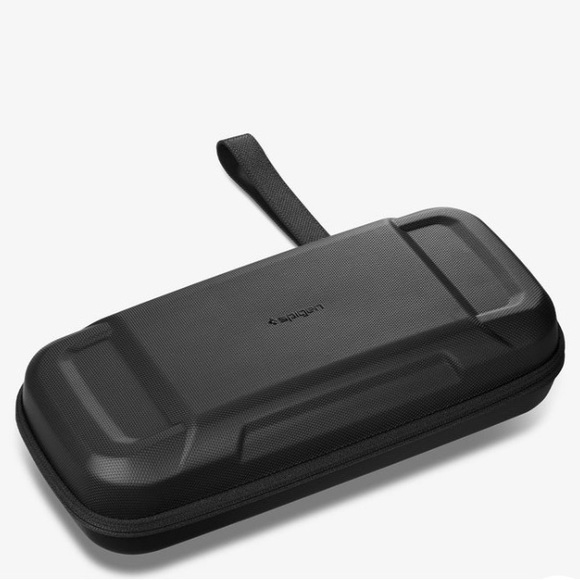 Spigen | Bags | Spigen Rugged Carrying Case Black Hard Shell Travel ...